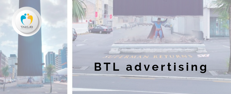BTL advertising - Takub (Incluye videos de ejemplo)